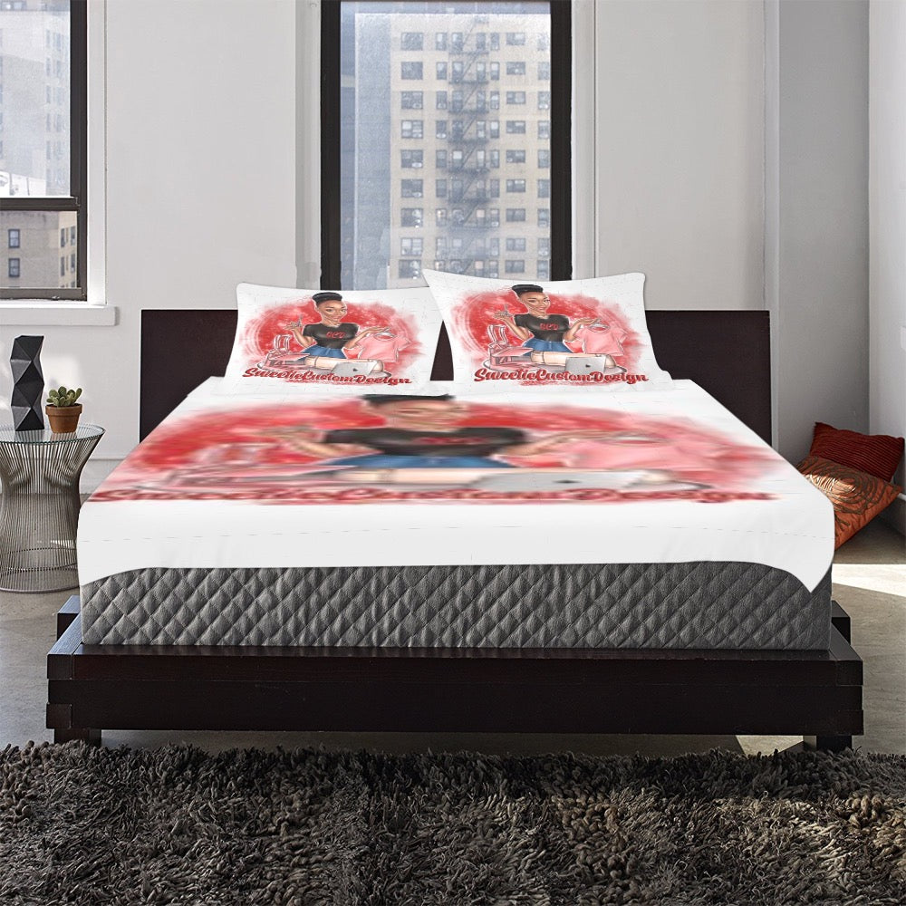 Custom 3-Piece Bedding Set – SweetieCustomDesign